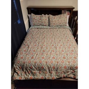Threshold | Bedding | Twin Extra Long Floral Printed Comforter And Sham ...